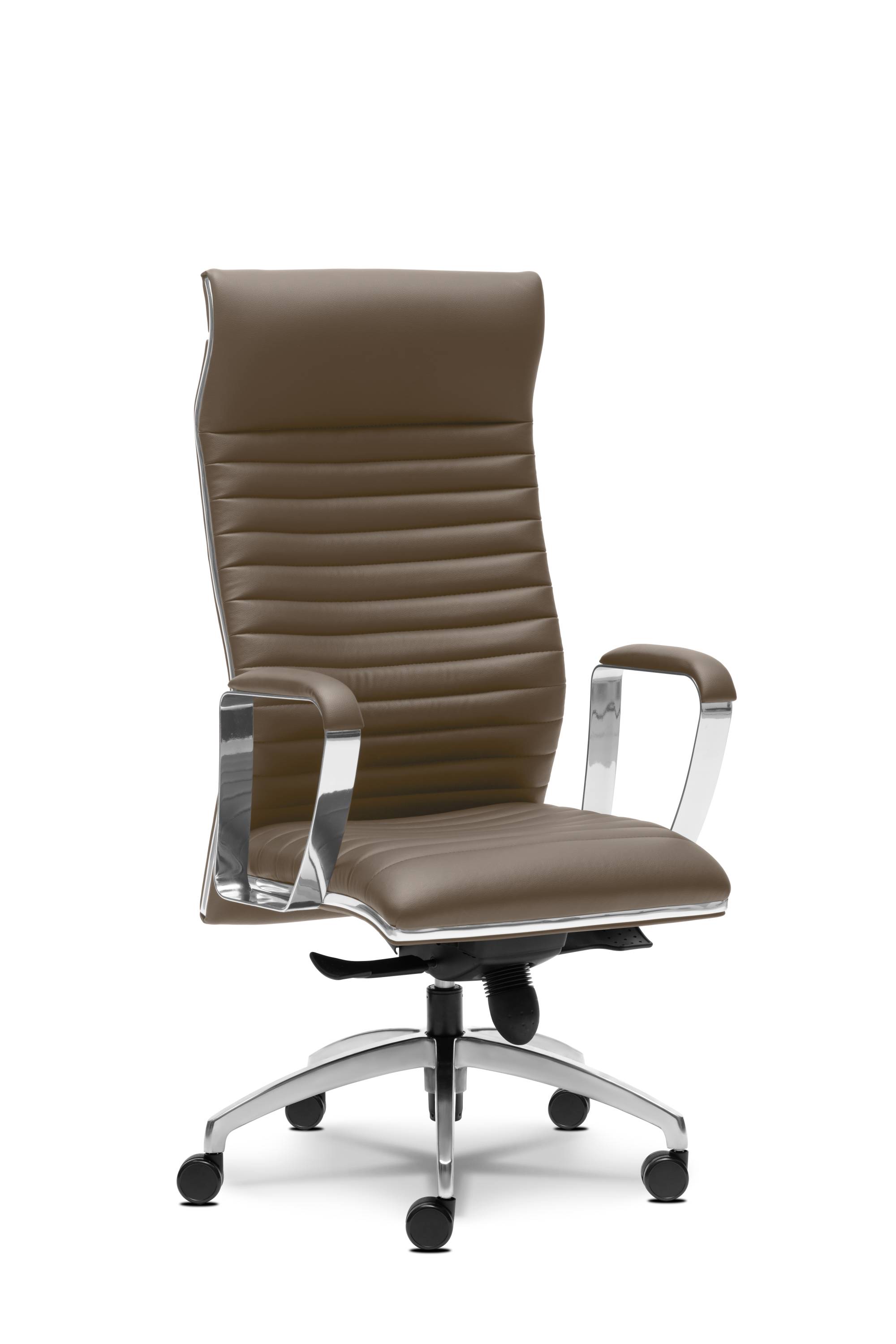 V-E2011H I CONQUEROR SERIES LEATHER HIGH BACK CHAIR