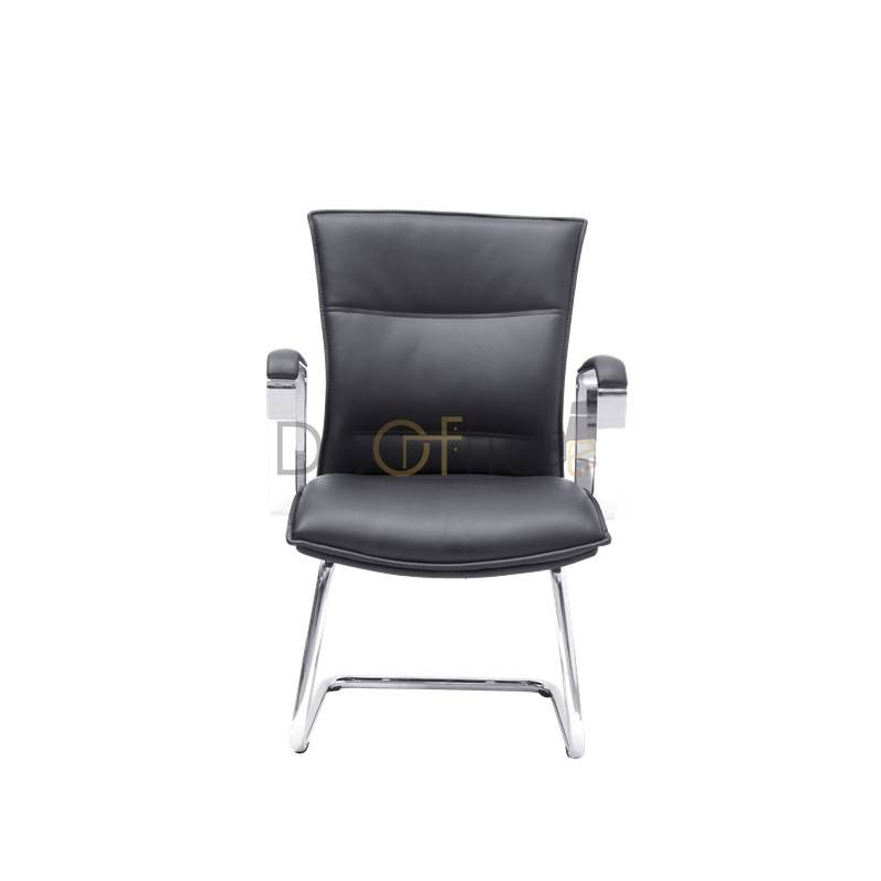 V-E2834S SHAVY SERIES LEATHER VISITOR CHAIR