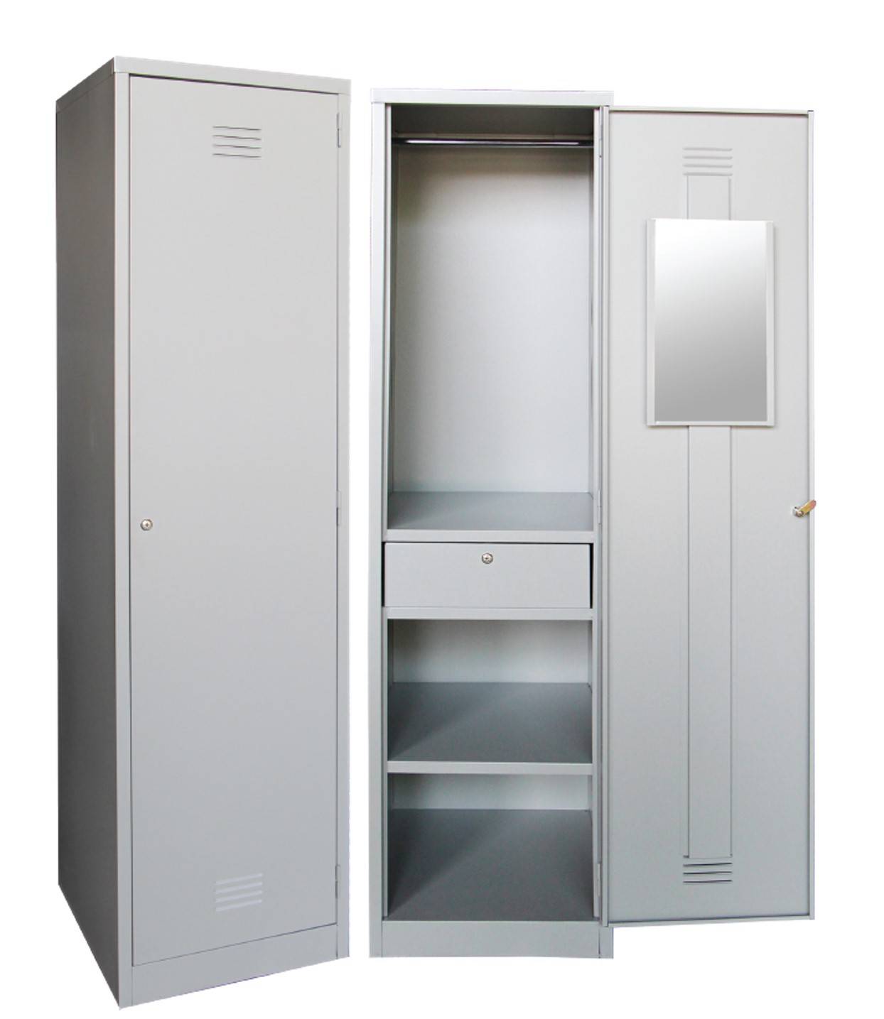 GV-SCM-0002 1 COMPARTMENT STEEL LOCKER WITH STEEL SWINGING DOOR C/W 1 ...