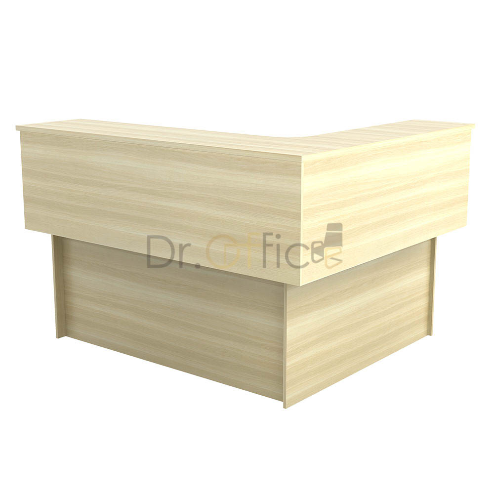M-EXCT1715 L SHAPE RECEPTION COUNTER TABLE